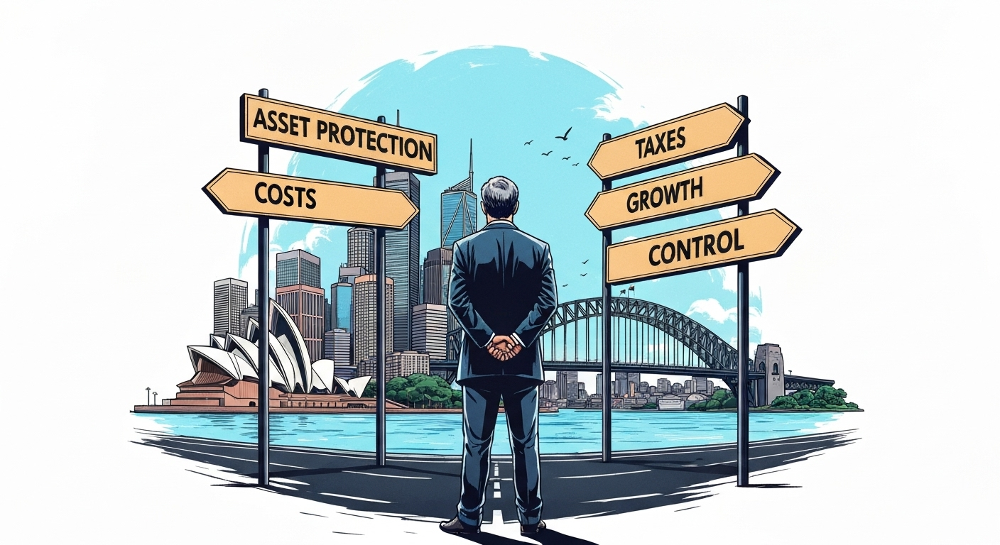 How to Choose the Right Business Structure in Australia - Mahler Advisory